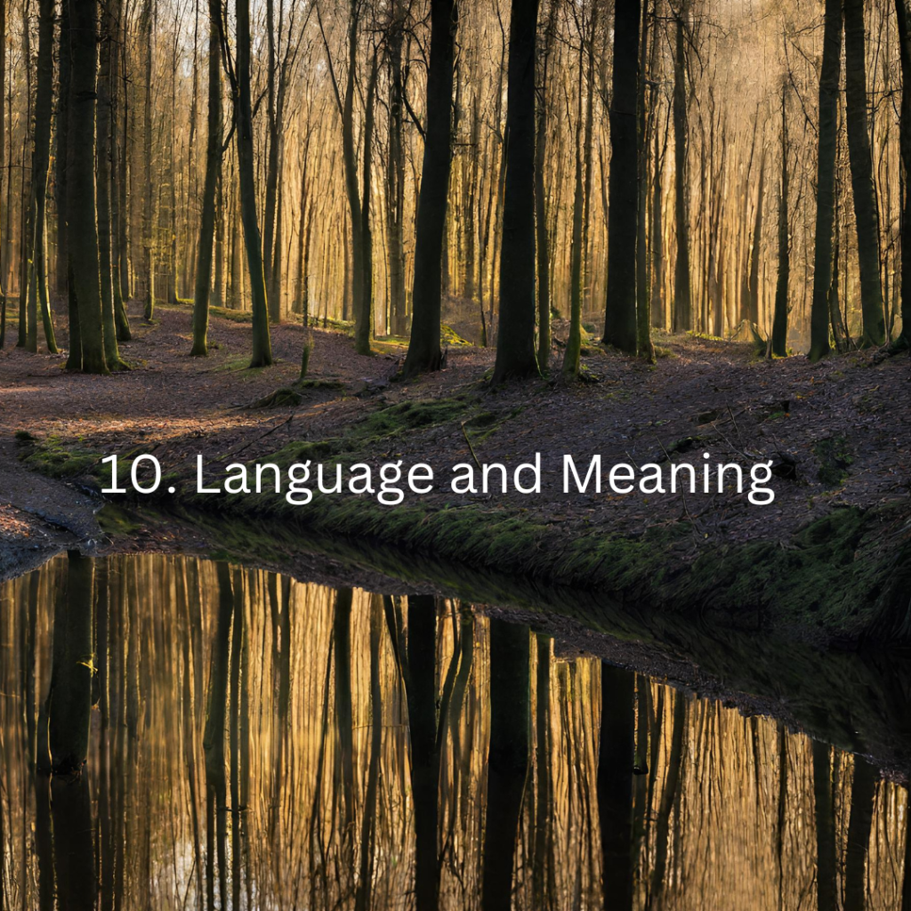 Language and Meaning 12-Dec - Gaunts House